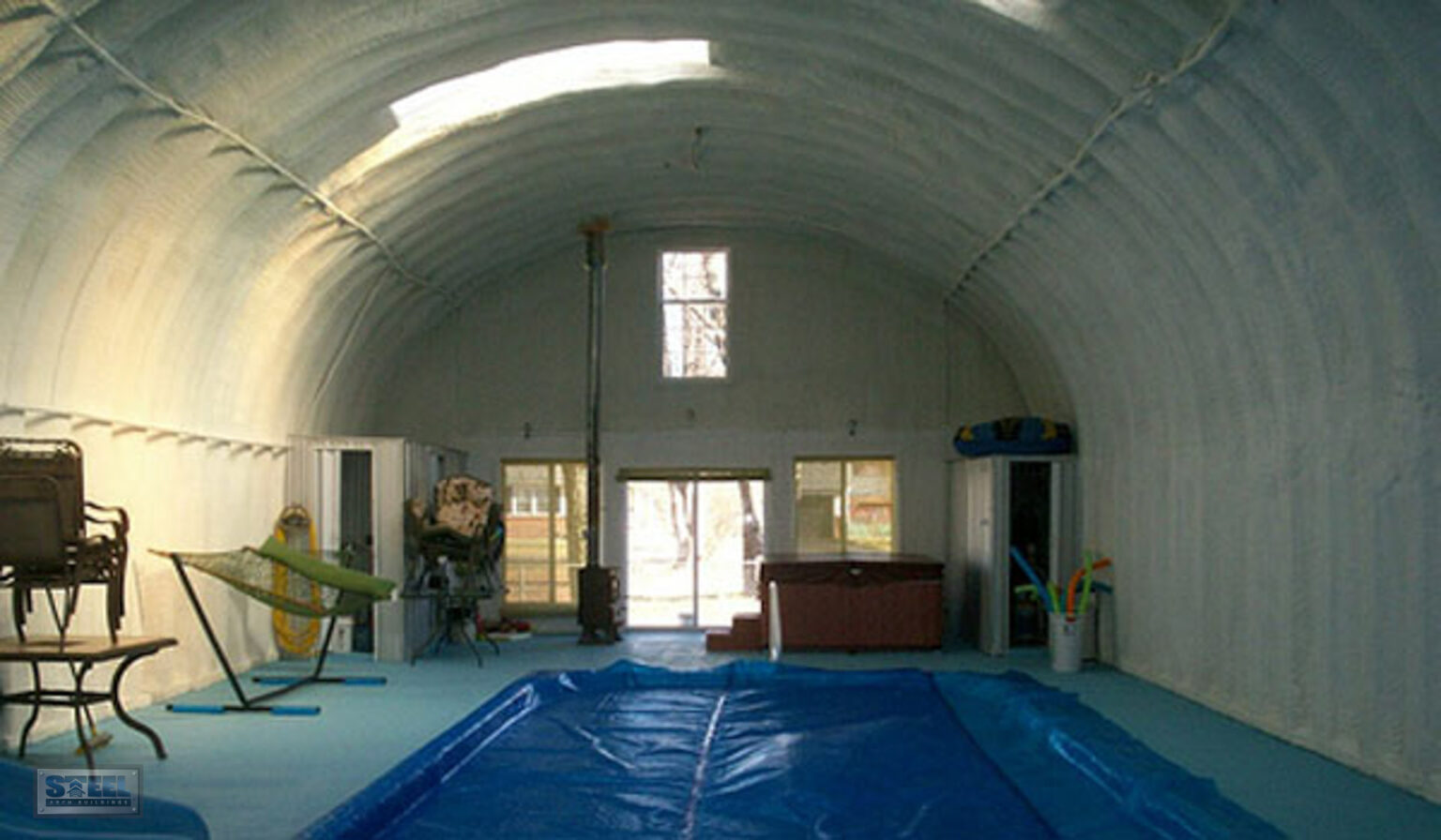 Celebrating the Splendid Beauty of The S-Model Steel Arch Buildings ...