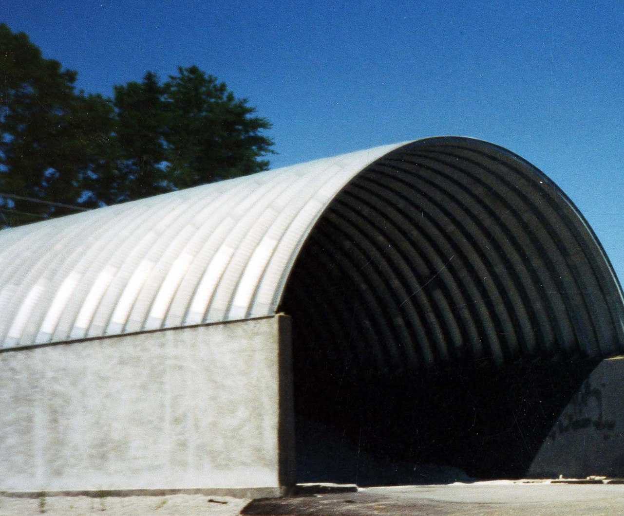 Hurricane Relief Shelters - Steel Arch Buildings
