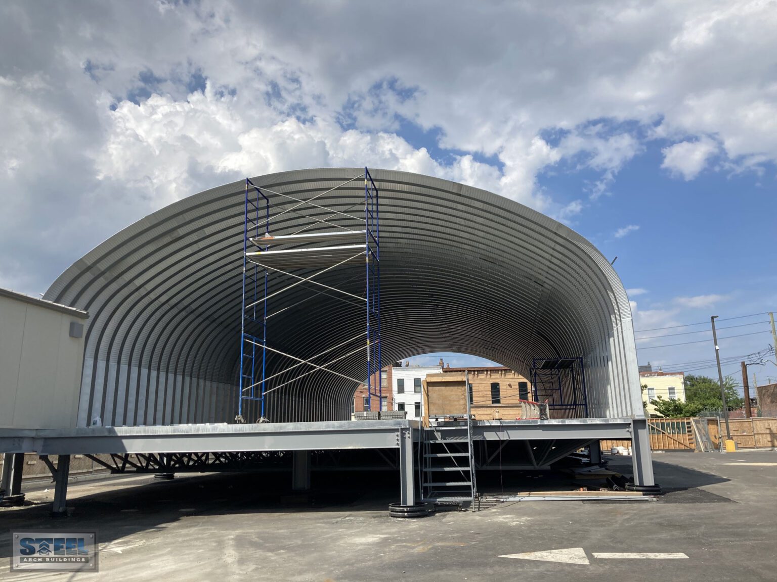 Steel Arch Buildings for Commercial Use - Steel Arch Buildings